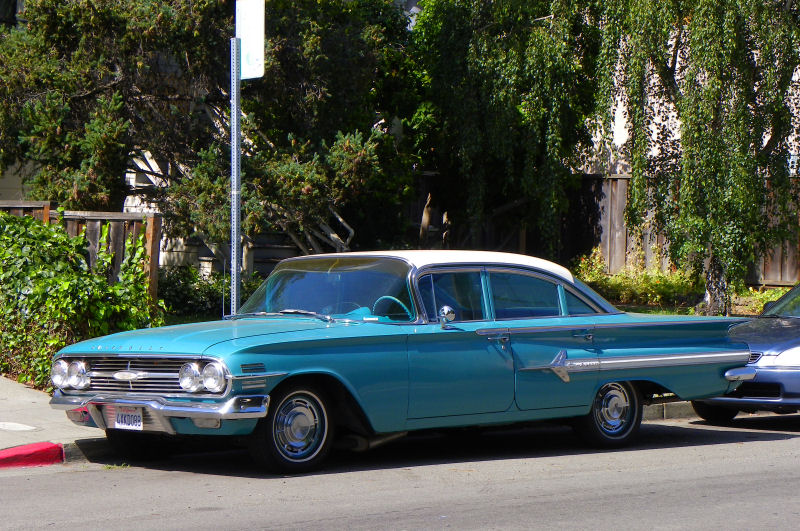 California Streets: Berkeley Street Sighting - 1960 Chevrolet Impala
