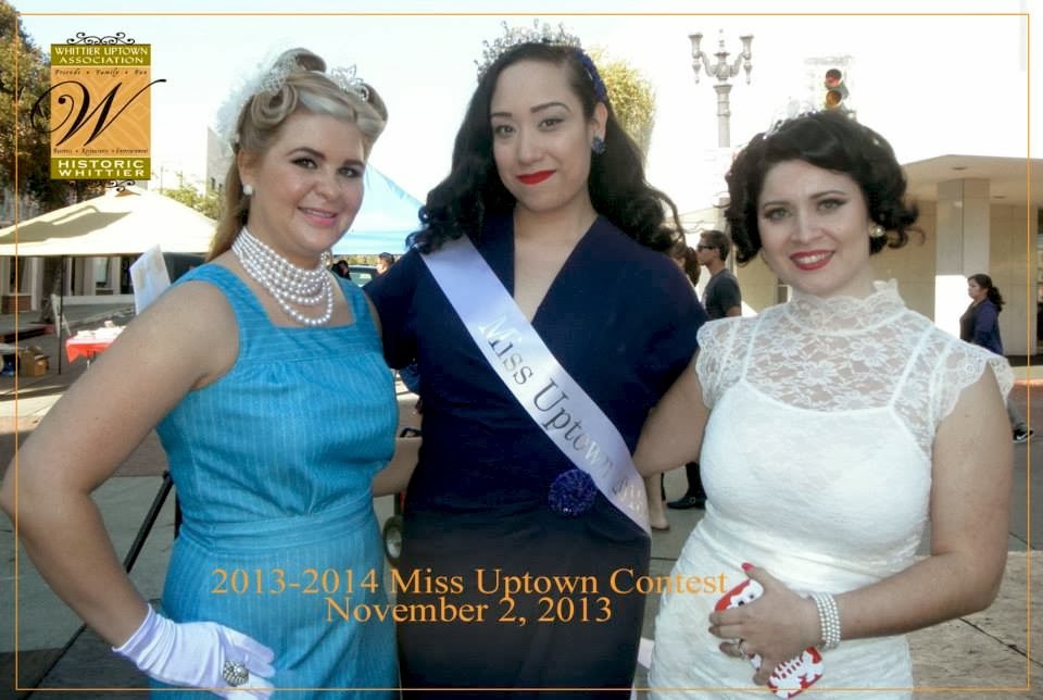 Viva Victoria Vintage: I'm a Beauty Queen! Miss Uptown Whittier 2013-2014