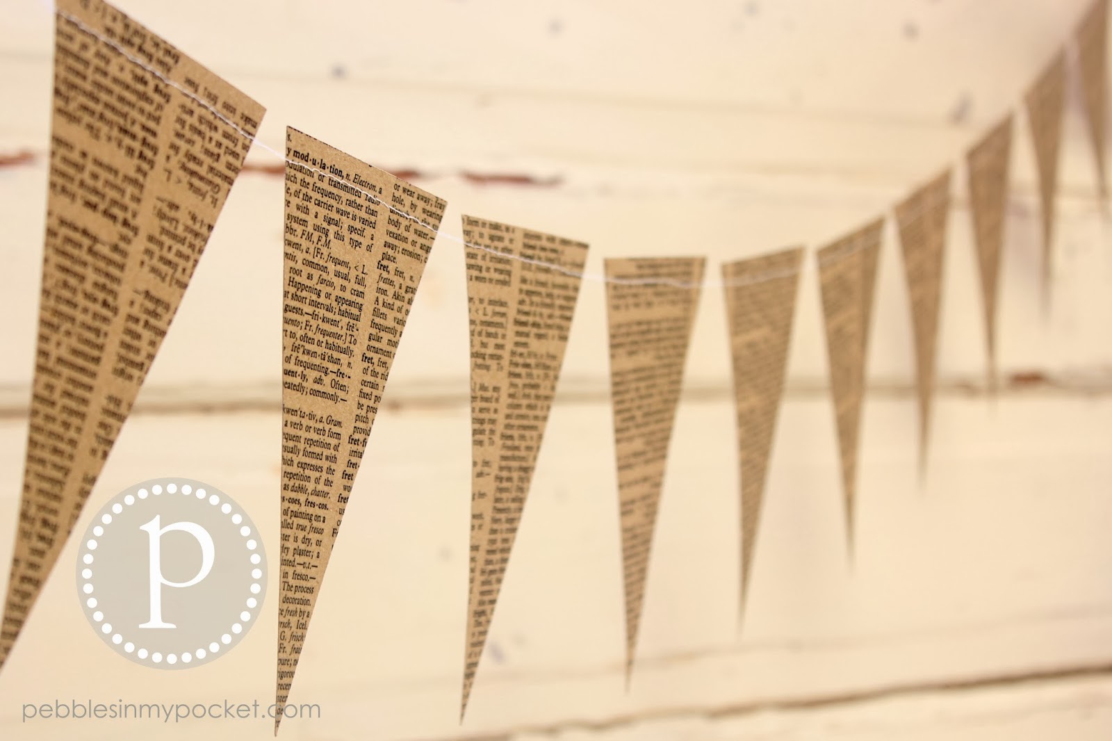 Pebbles In My Pocket Blog: New Dictionary Print Banners