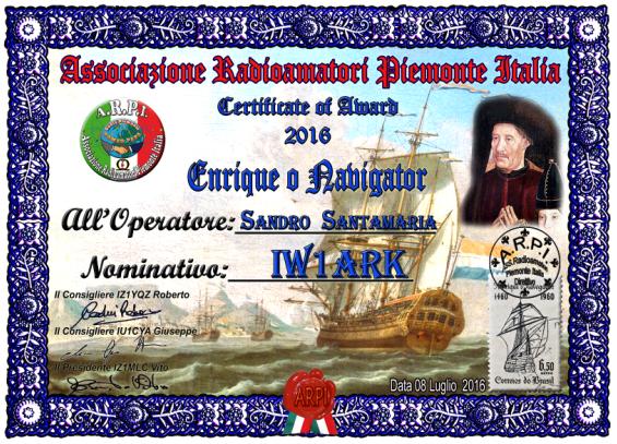 IW1ARK: ARPI ITALIA