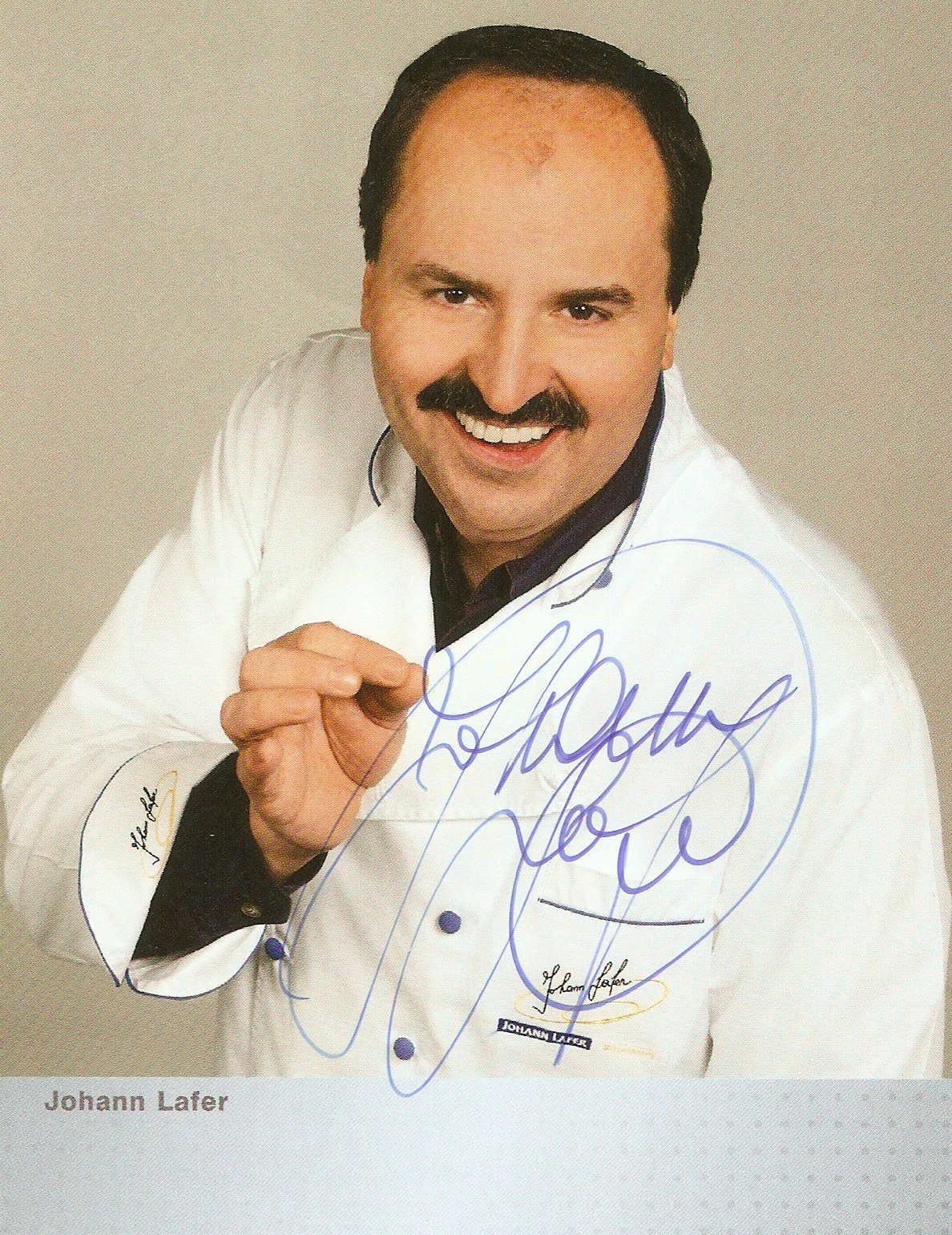 Chris Autographs: Johann Lafer