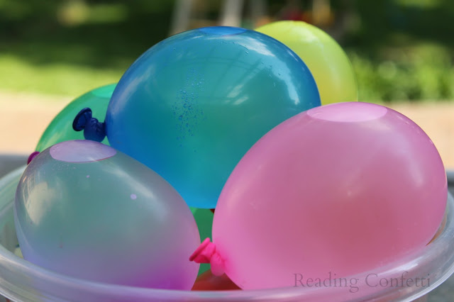 Water Balloon Letter Learning ~ Reading Confetti