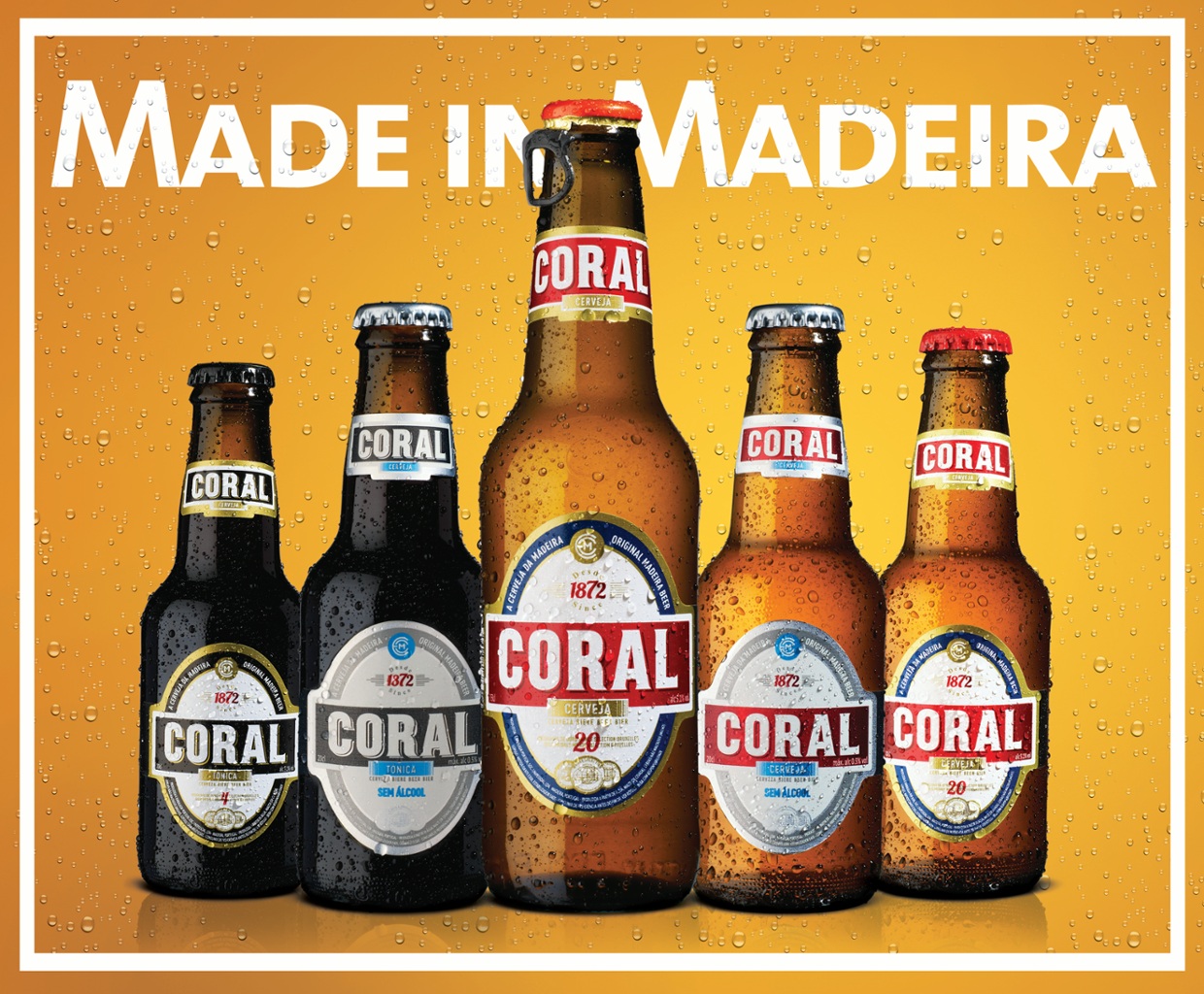 PRODUCTOS KM.0. CERVEZA CORAL EN MADEIRA.