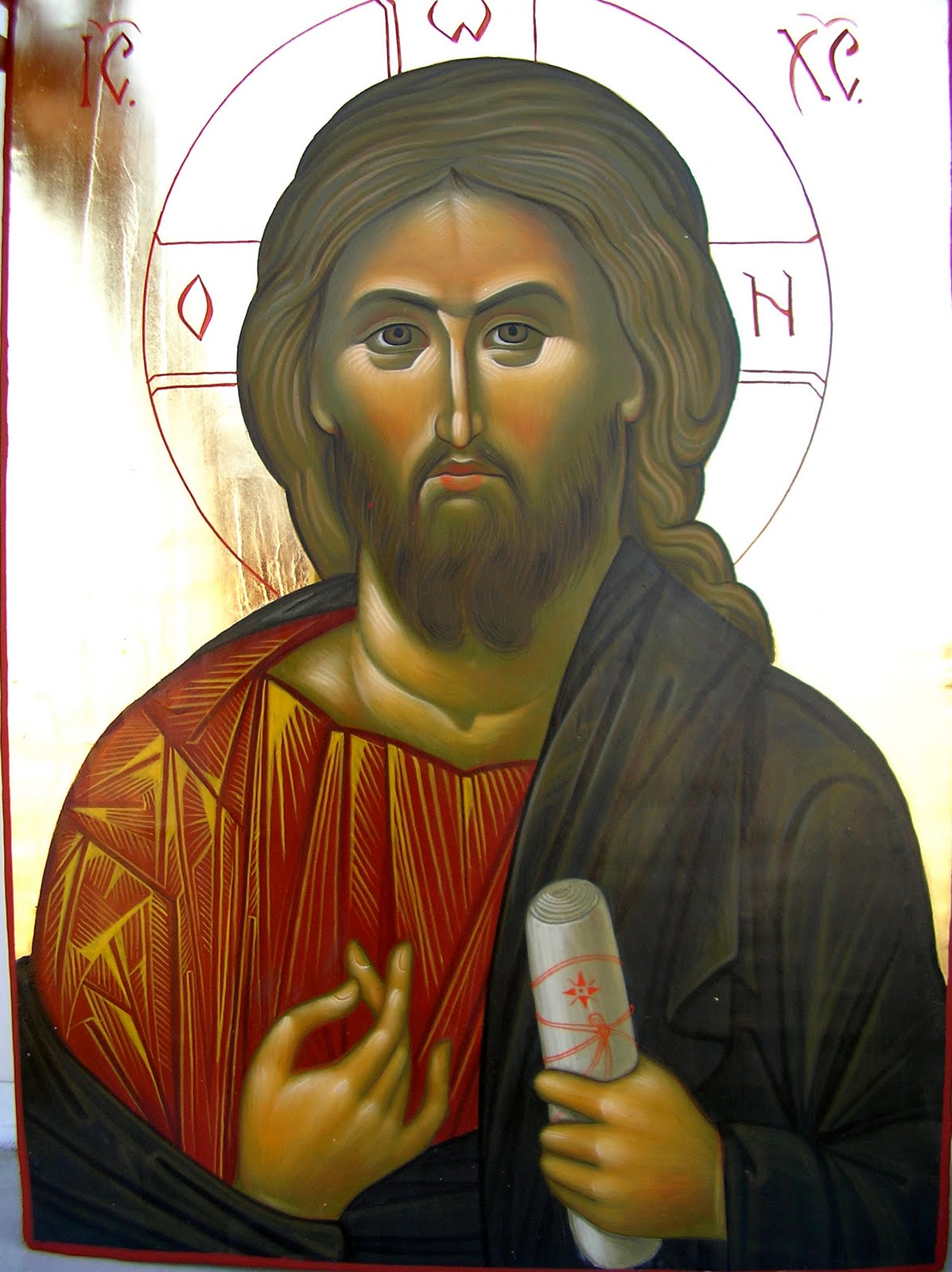Icoane bizantine: Iisus Hristos Pantocrator