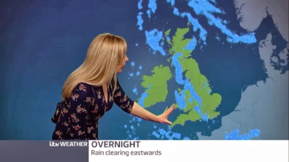 UK Regional News Caps: Philippa Drew - ITV Regional Weather