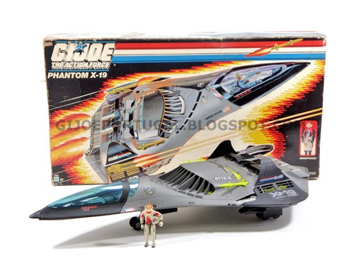 G.I.JOE PORTUGAL: Veículo da semana: Phantom X-19 Stealth Fighter