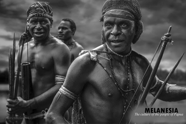 Budaya Papua Dalam Gambar - Potret Anak Melanesia