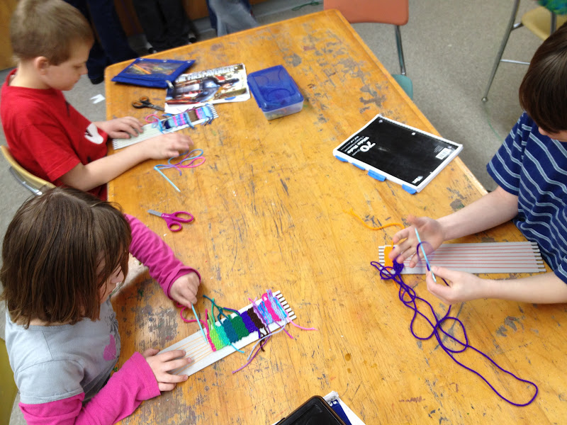 Bremer's Art Blog: 3rd Grade | Weaving