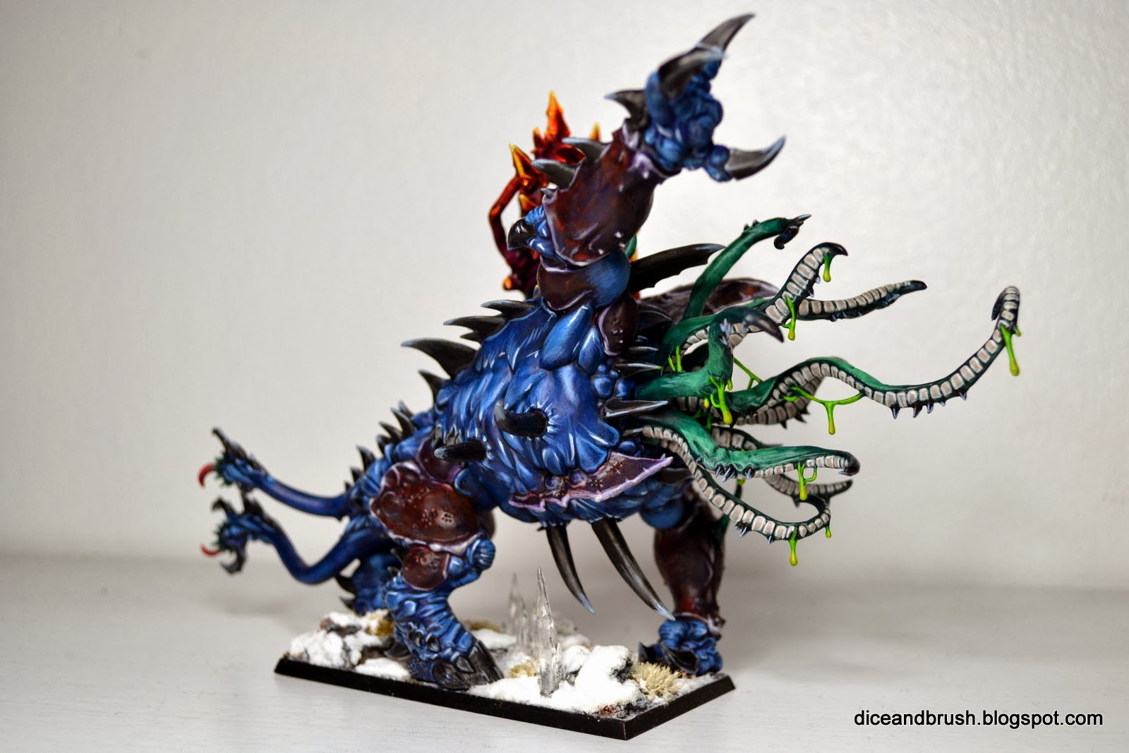 Dice and Brush: WoC: Mutalith Vortex Beast is finished!