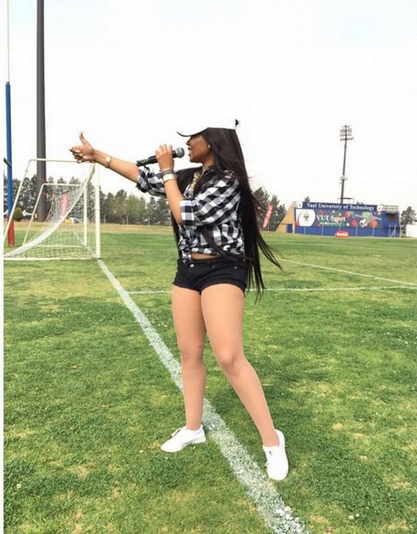 Chomee and Babes Wodumo go toe-to-toe at DJ AJ's birthday bash at Kwa ...