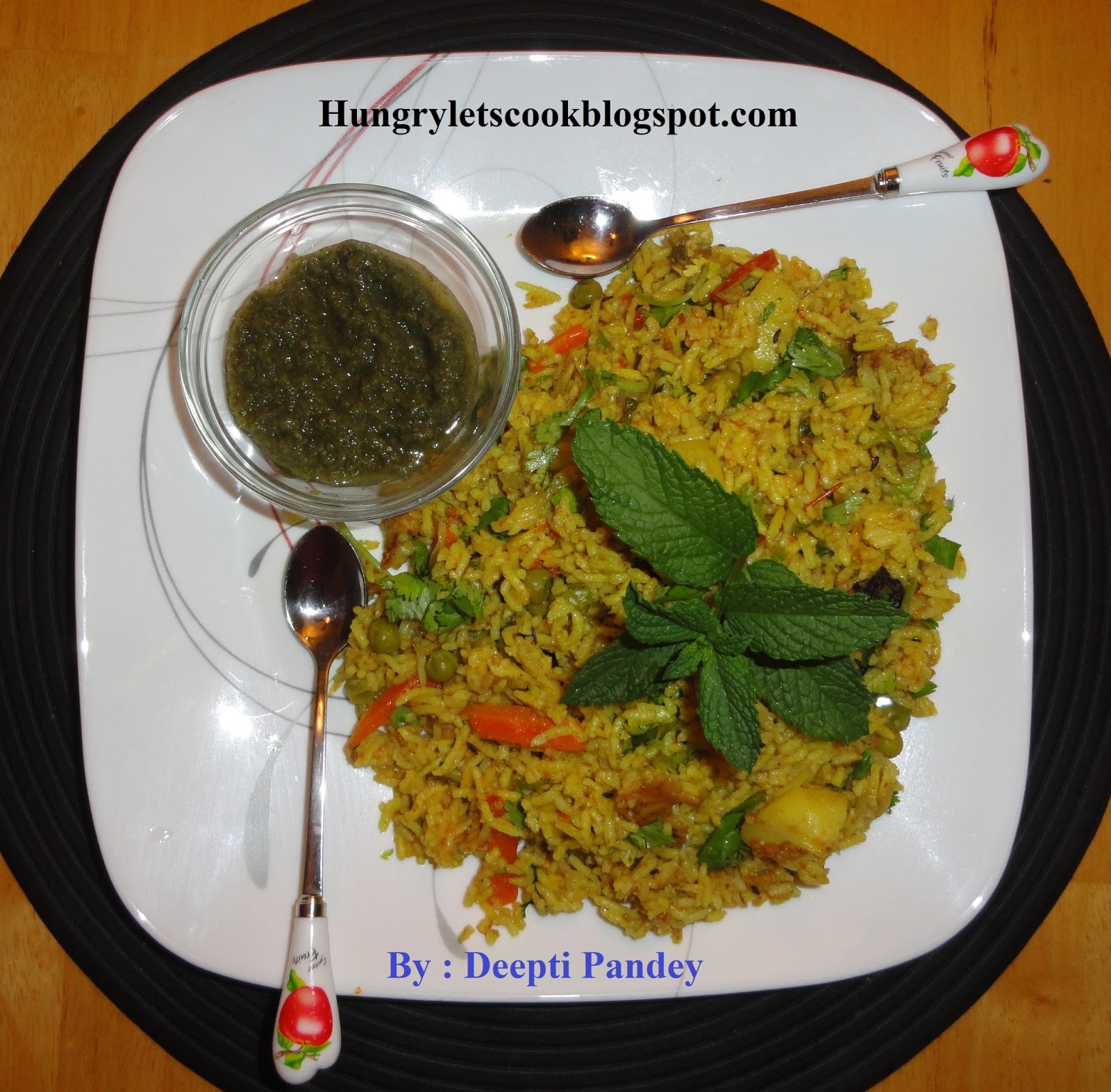 Hungry? "Let's cook": Tahari / Rice Pulav