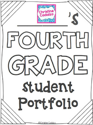 Classroom Freebies Too: Student Portfolio Cover Pages