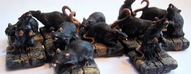 1000 Foot General: How Ghastly! Reaper Bones Rats and Ghast