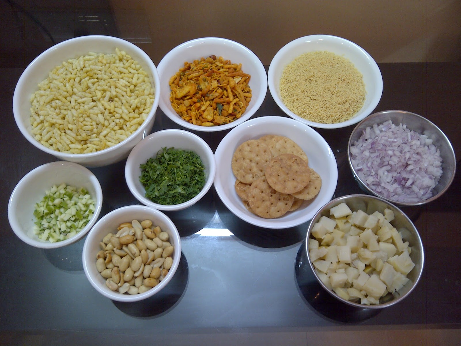 AMU'S RECIPES: Dry Bhel