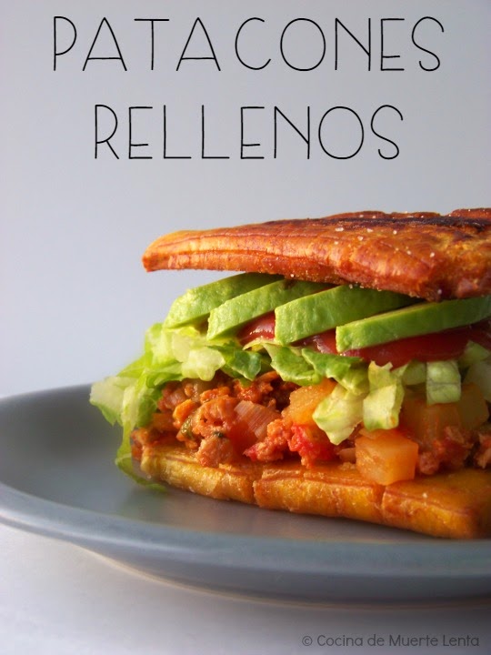 Patacones Rellenos - Cocina de Muerte Lenta