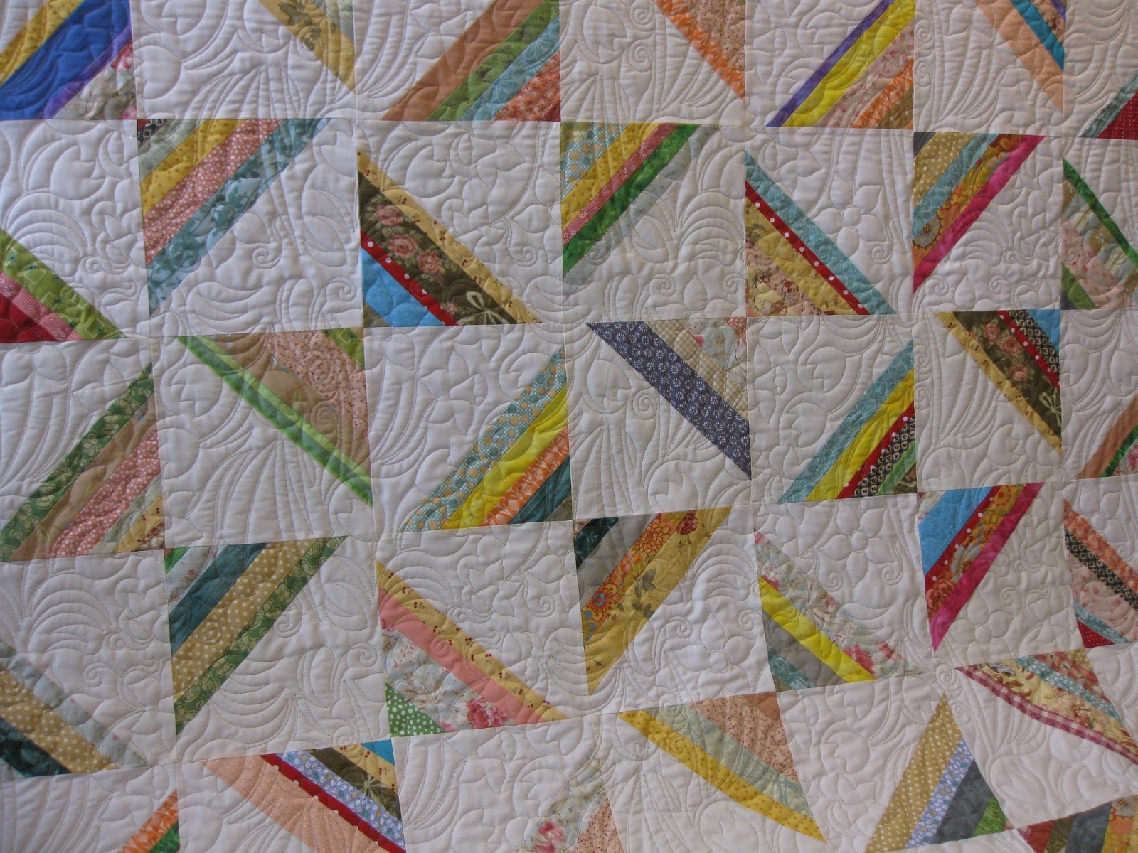 Millie's Quilting: Finished 16 patch Quilt