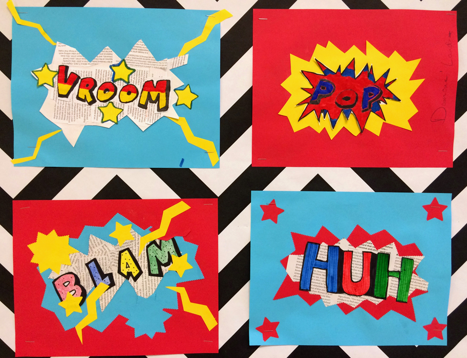 Little Cleveland Artists: Onomatopoeia
