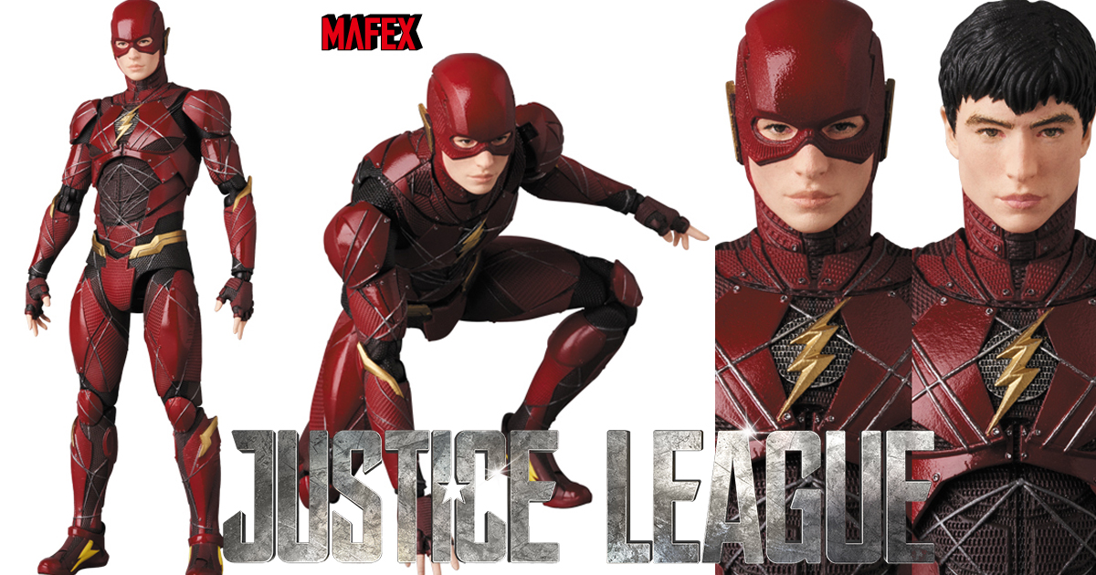 MAFEX-《正義聯盟》Justice League 「閃電俠」 The Flash 6吋人偶登場！ - Toys Zone D 玩具兄弟 ...