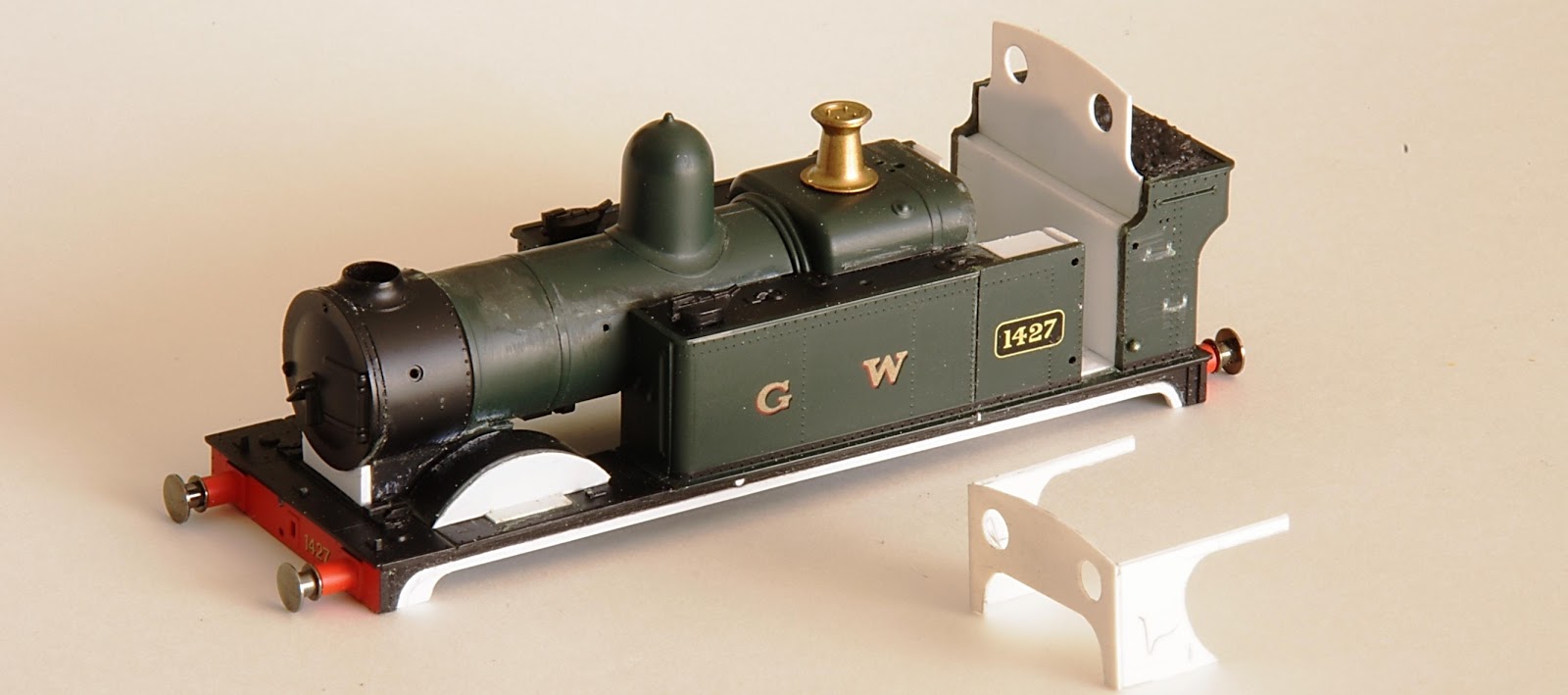 Gav's Workbench: GWR 14XX to 517 Class conversion