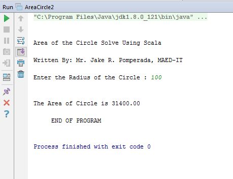 Free Programming Source Codes and Computer Programming Tutorials: Area of the Circle Solve Using ...