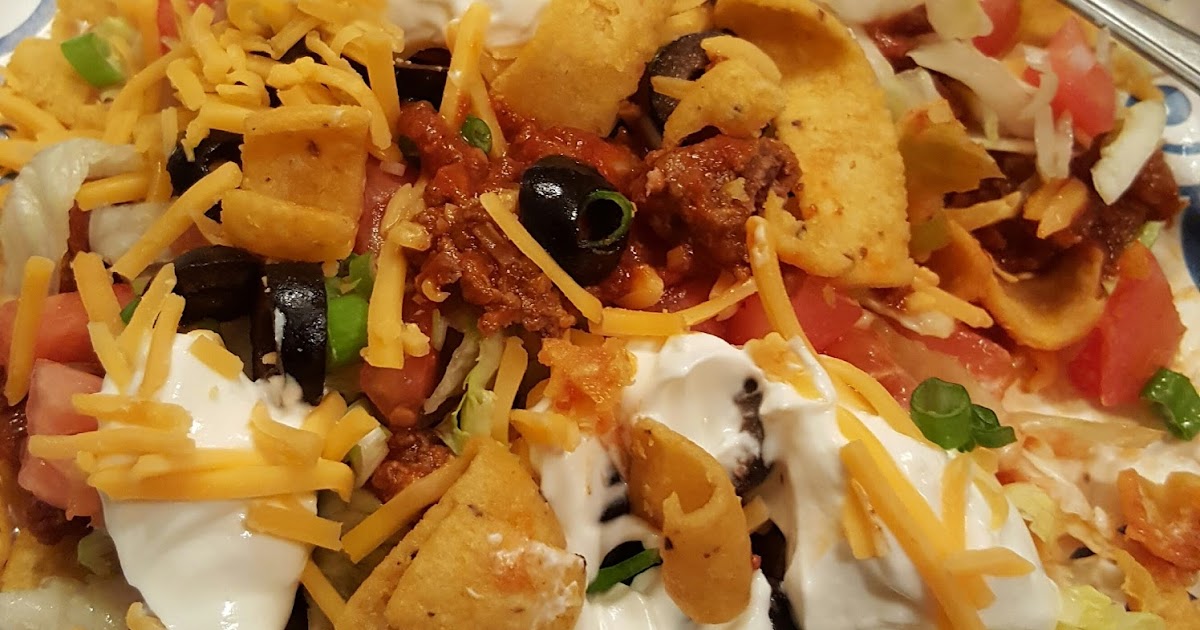 Positively Crochet!: Baja Beef - Mexican Layered Dish