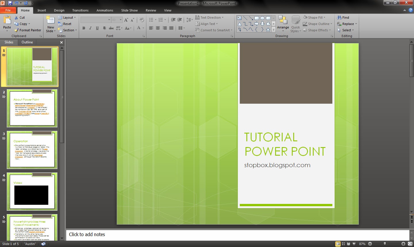 Cara membuat video sederhana pada Microsoft Office Powerpoint: Cara ...