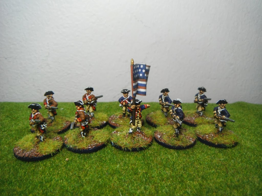 A figure painting therapy project.: 15mm AWI Continental.