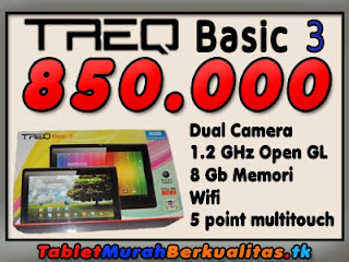 Treq Basic 3 | Toko Tablet Murah Harga 1 Juta