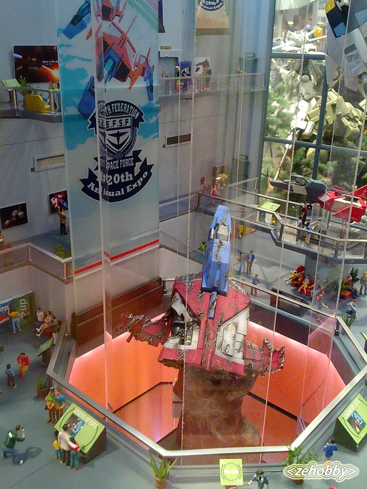 Core Fighter Miniature Museum - Diorama