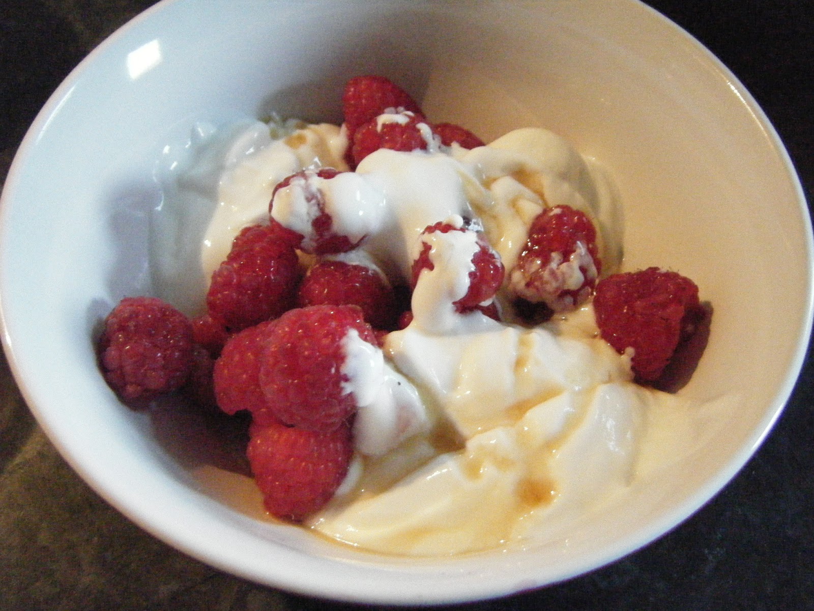 Thomas Yaeger's Transcendental Kitchen: Rasberry salad, with Greek ...