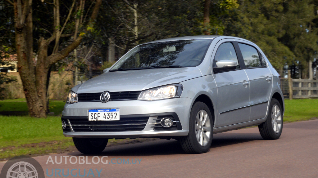 Prueba: Volkswagen Gol Hatch 1.6 Trendline : Autoblog Uruguay ...