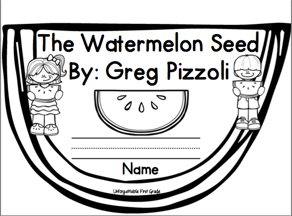 Unforgettable First Grade: The Watermelon Seed {Freebie} & Adventurous ...