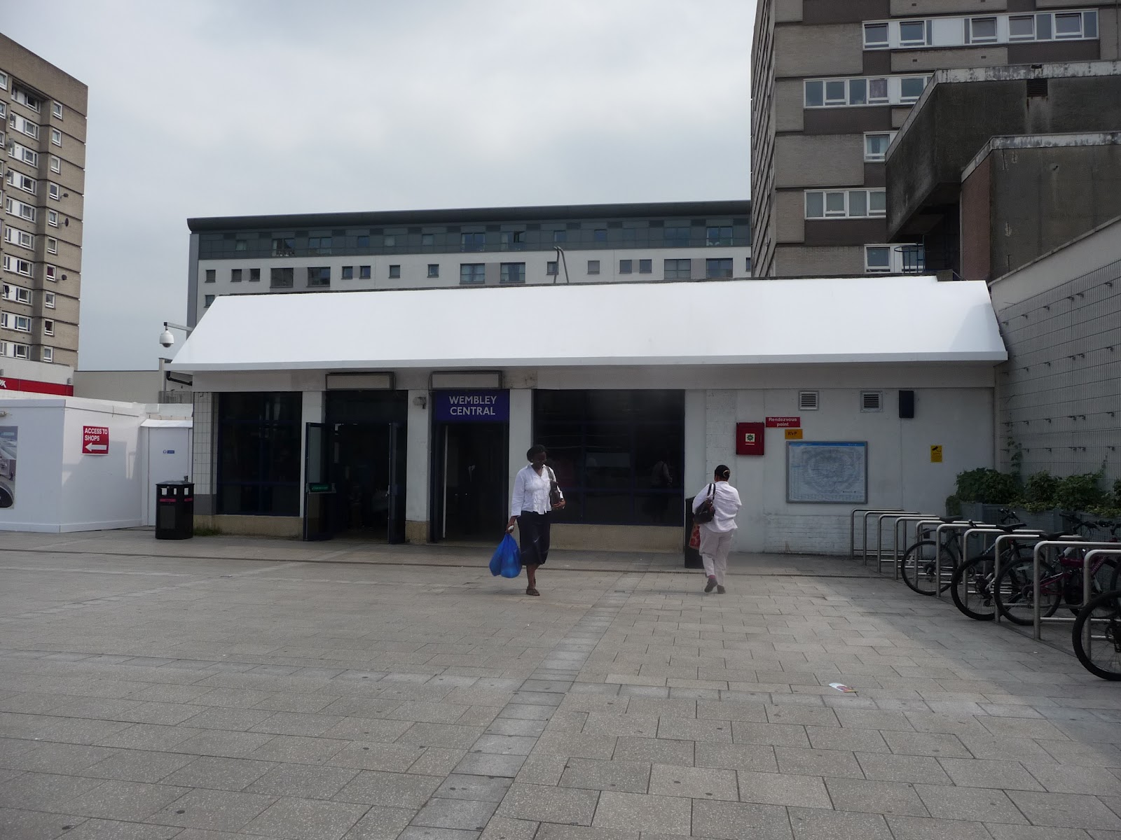 WEMBLEY MATTERS: Wembley Central station patched up in the nick of time