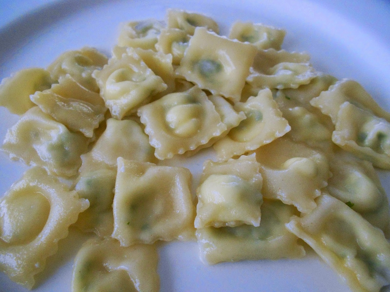 Dey cuisine: Les ravioles de Louise au comté & persil
