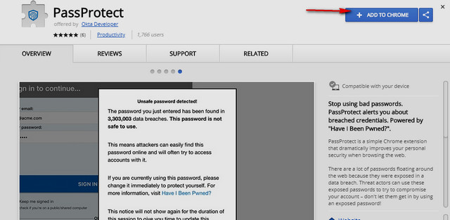 تطلعات وآفاق التقنية: إضافة PassProtect المجانية لمتصفح جوجل كروم ...
