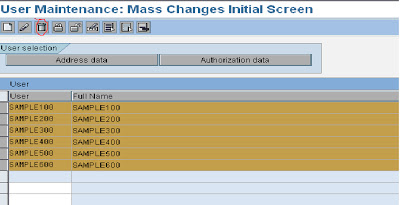 How to lock and unlock multiple users in SAP? ~ Sap Basis and Security