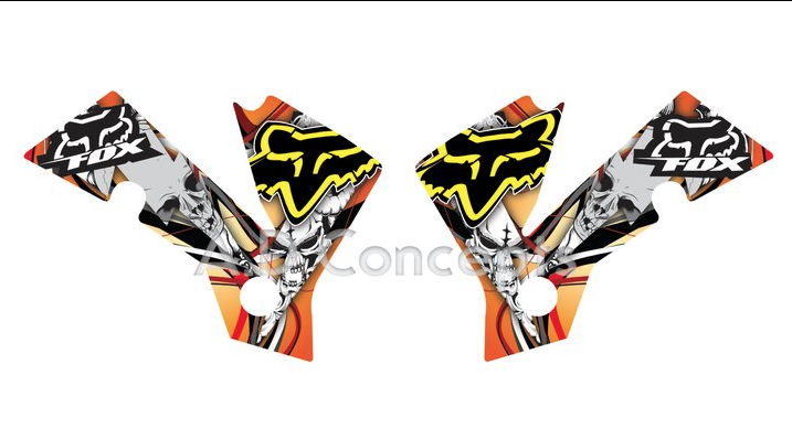 DTM 150 Decals - SuperXmoto | SuperMoto