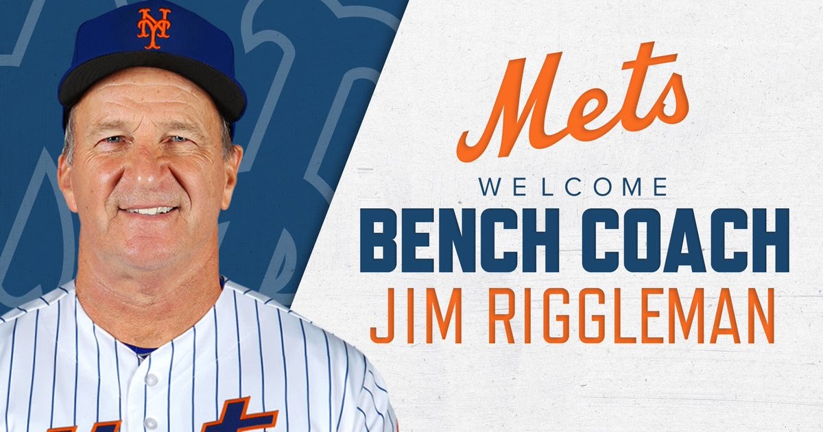 2019 Mets Bench Coach: Jim Riggleman (2019)