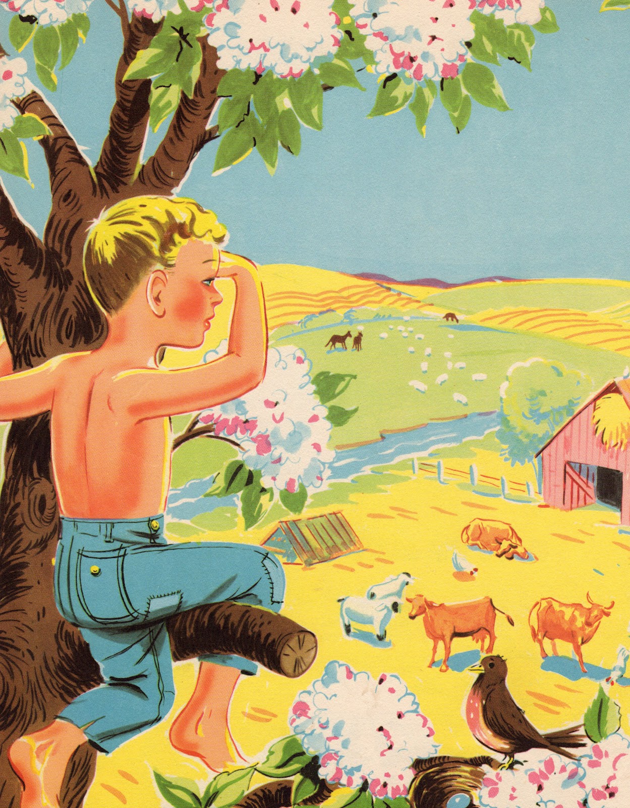 Two Crazy Crafters: Vintage Children's Illustration