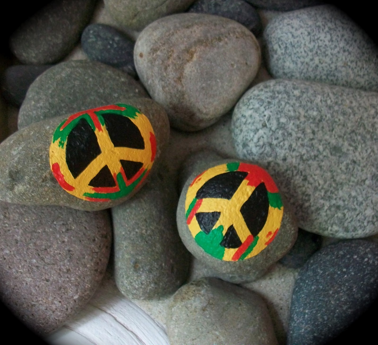 Peace Rocks: Block Island Peace Rocks
