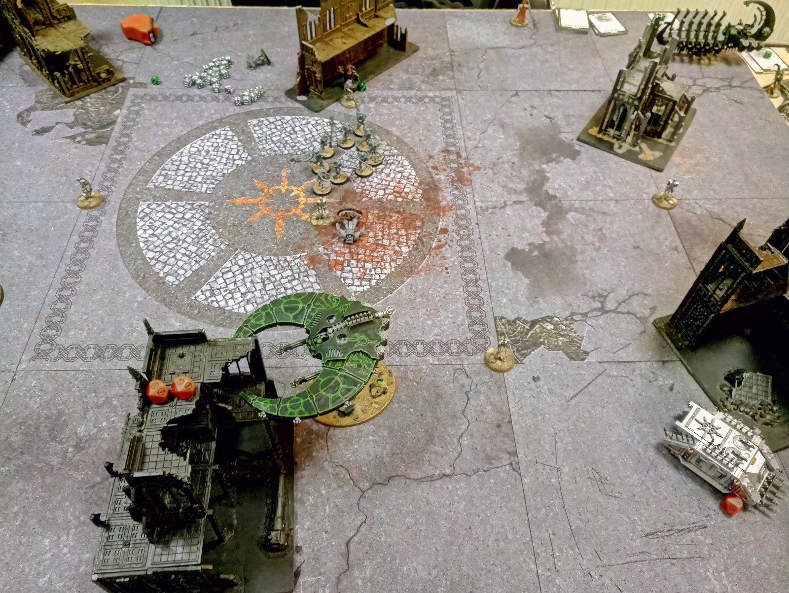 Cake for the Blood God: Heretic Astartes vs Necrons