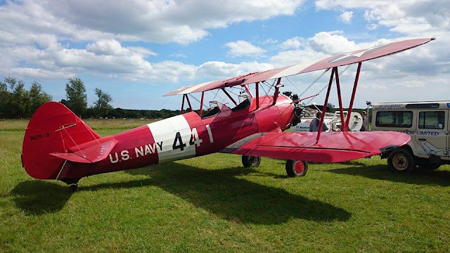 Jet & Prop by FalkeEins: TG Aviation Boeing Stearman, Pent Farm ...