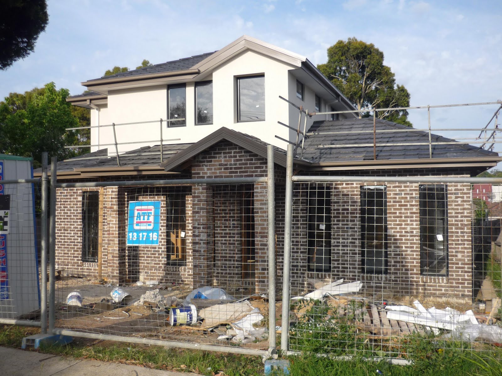 Building a house from scratch: Lock up stage completed...