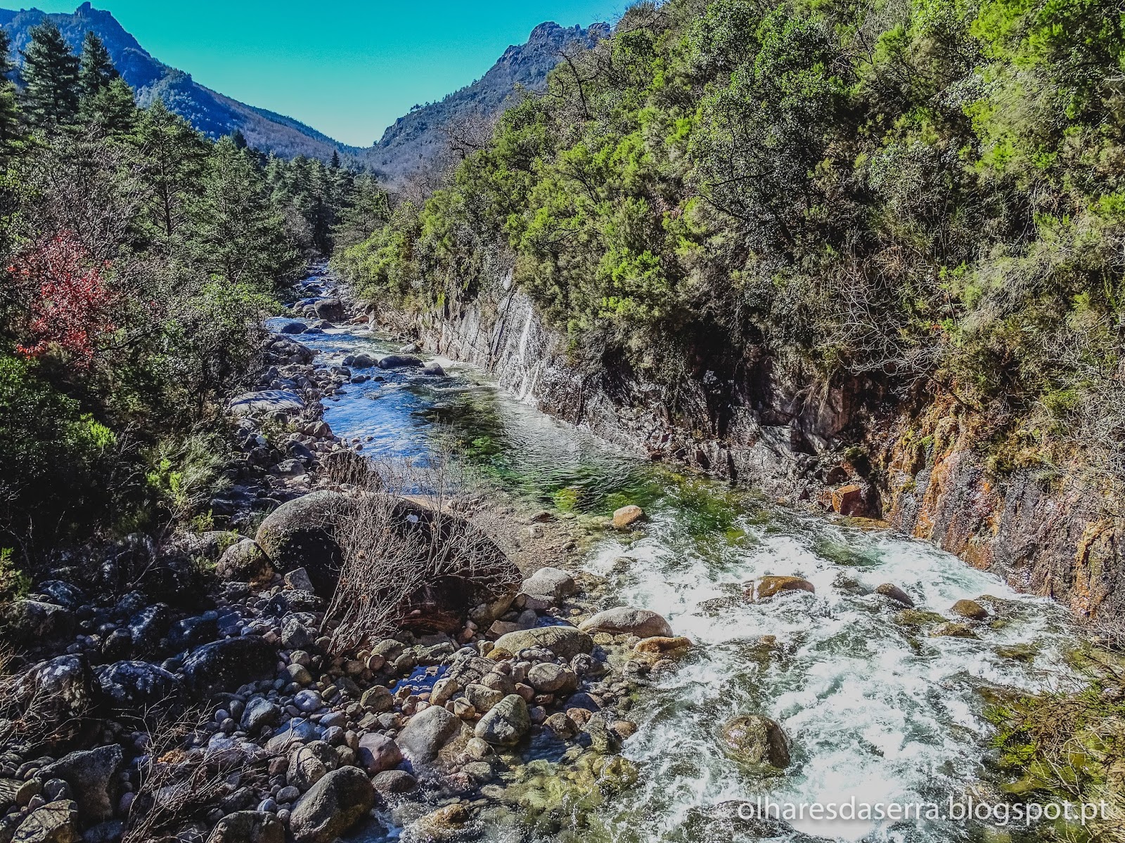 OLHARES DA SERRA: 'HDR AO DOMINGO' - RIO HOMEM