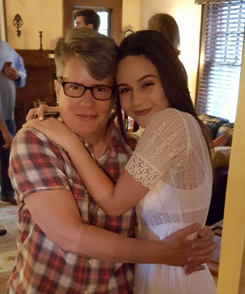 Maplewoodian.com: SINGER BEA MILLER IN HER CHS PROM ATTIRE