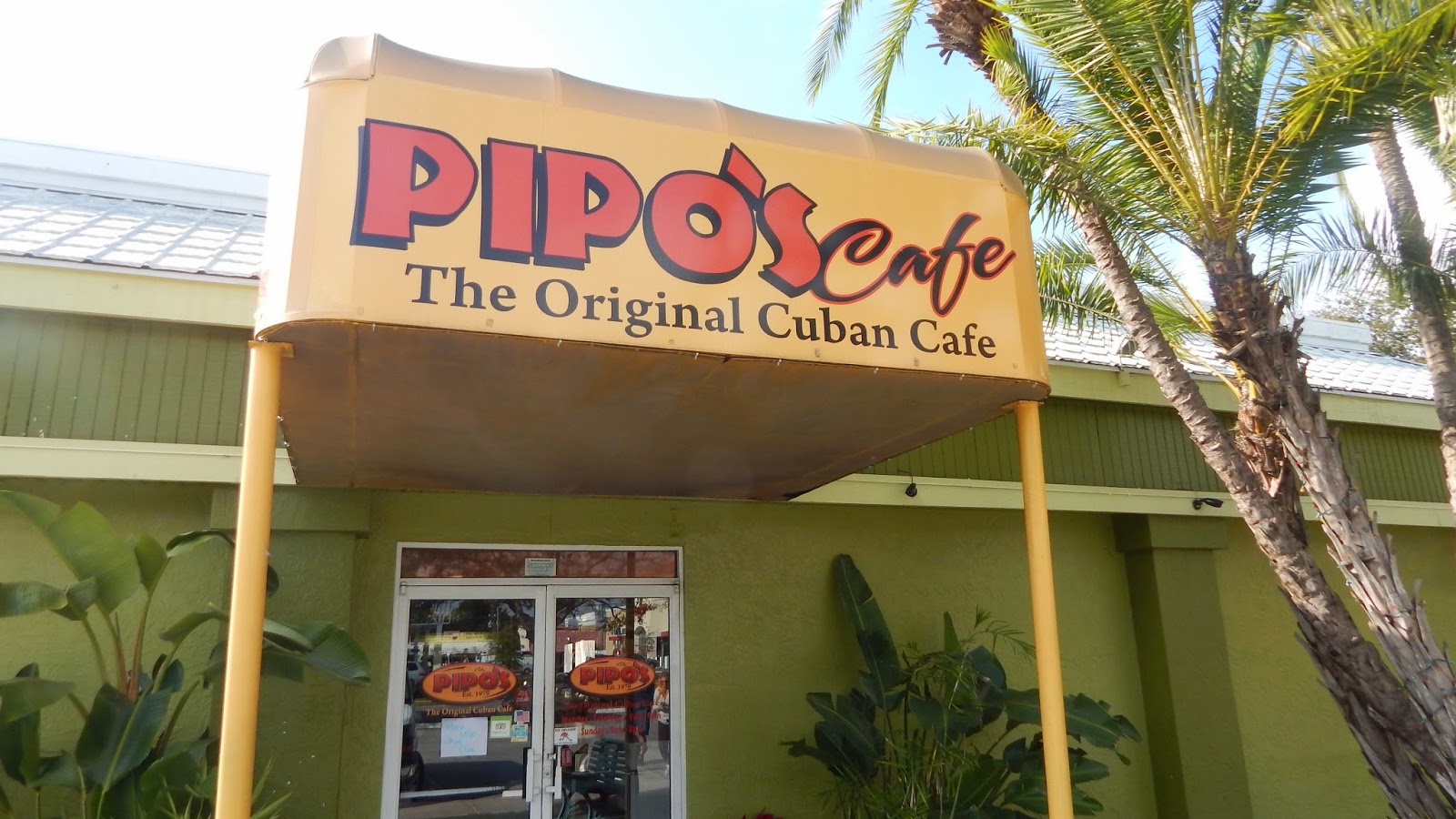 Tampa Bay Afternoon Delight: Pipos Original Cuban Cafe' in Bay Pines