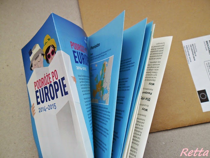 Retta and treasures: Free brochure - Travelling in Europe
