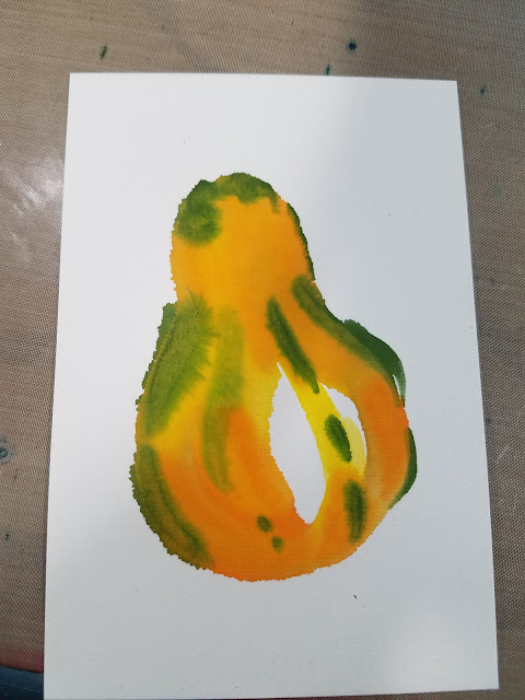 Watercolor Basics: Akashiya Etegami Niso-Kyosen Paper Review and ...