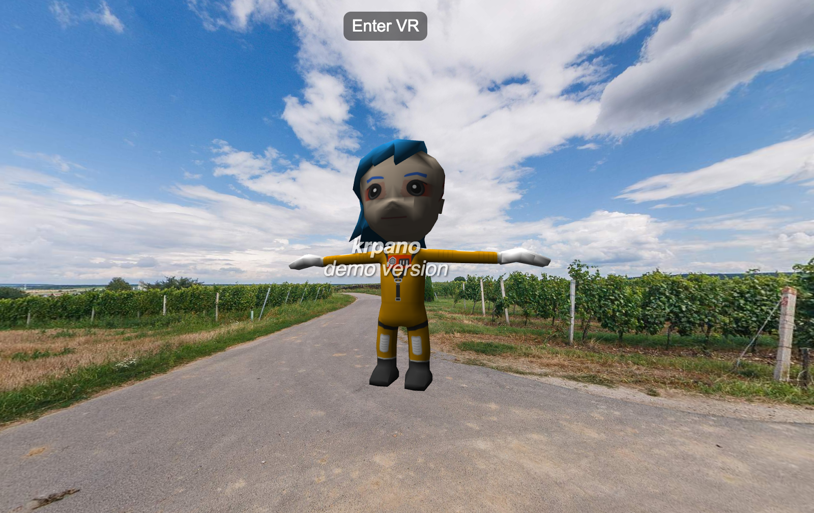 파노라마 VR(krpano) 에 three.js 를 이용한 3D 모델링 넣어보기.