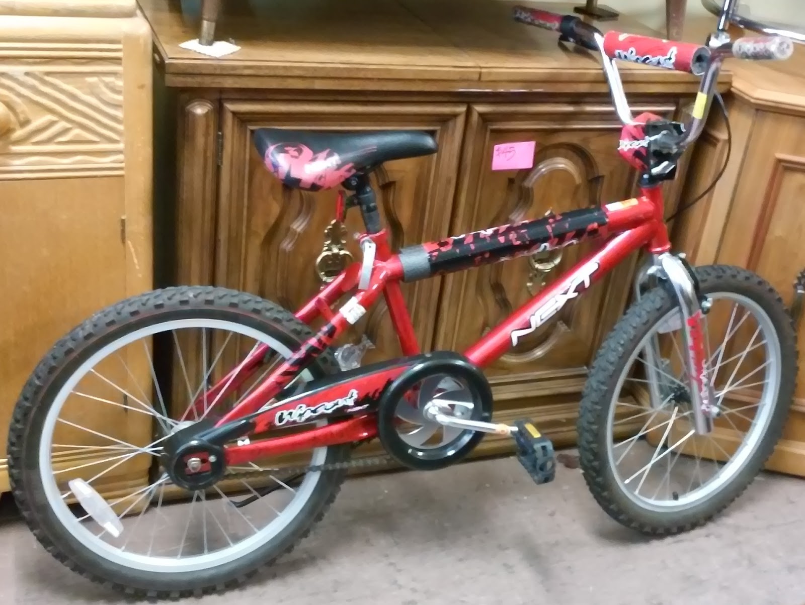 UHURU FURNITURE & COLLECTIBLES: SOLD "Next Wipe Out" Mountain Bike - $55